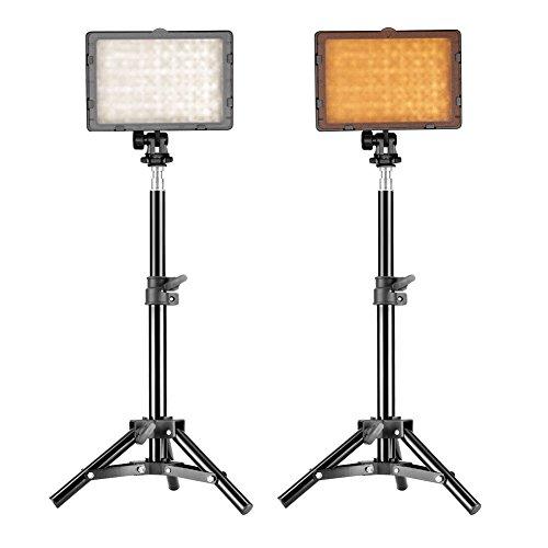 160 LED Studio Lighting Kit: 2 Filters Included | ThatSweetGift
