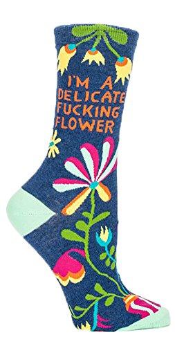Blue Q Socks Women's Crew: For A Bold Statement | ThatSweetGift