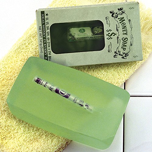 Money Soap - It Cleans! It Brings Wealth! Real Money in Every Bar