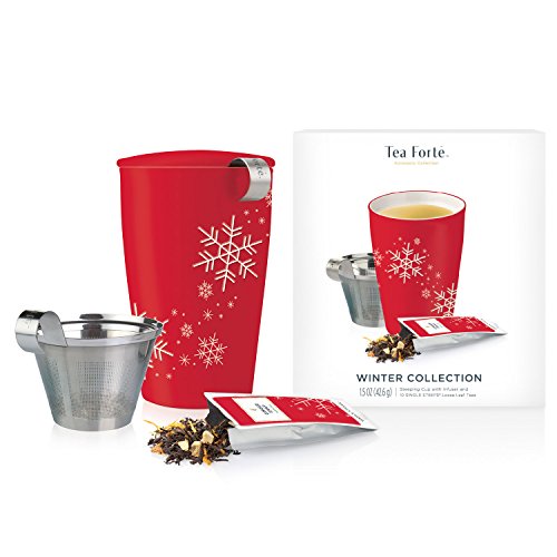 Tea Forte Loose Tea Starter Set - Ceramic Cup Included | Thatsweetgift