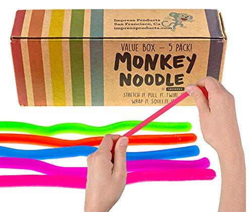 Impresa Products 5-Pack of Stretchy String Fidgets | ThatSweetGift