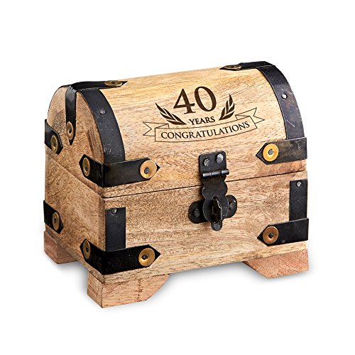 Casa Vivente Engraved Treasure Chest | ThatSweetGift