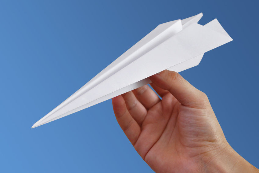 How To Make A Paper Airplane Just For The Fun Of It ThatSweetGift