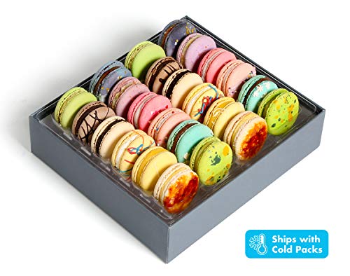 French Macarons Luxury Gift Box - 24 Pieces Box! | ThatSweetGift