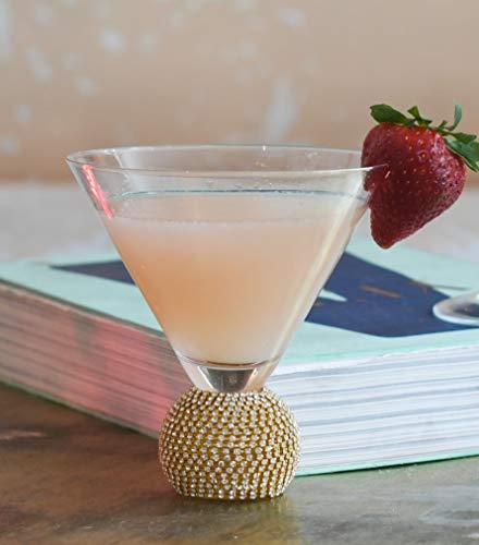 Impulse! Gold Biarritz Martini Glass Set | ThatSweetGift